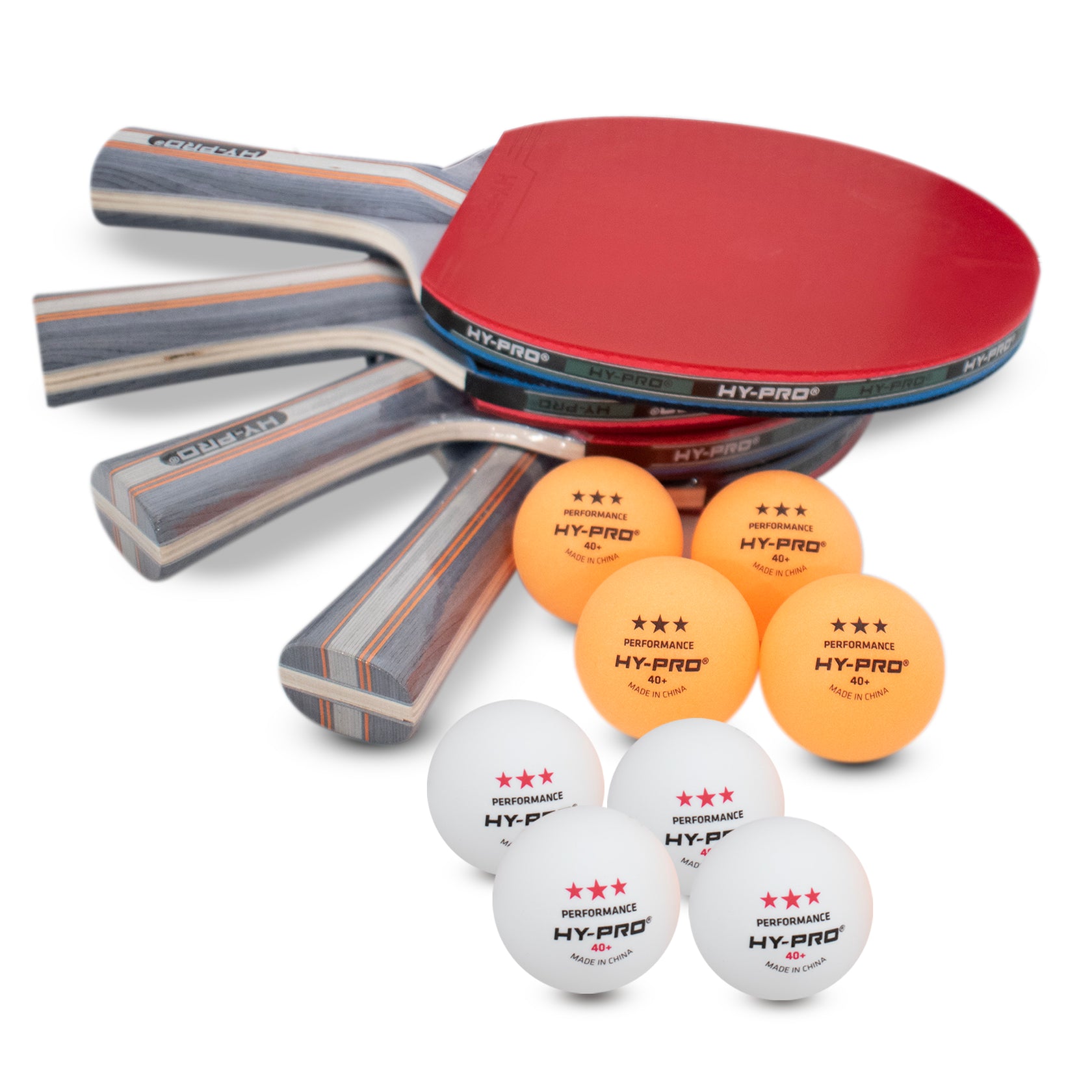 Hy-Pro 4 person Table Tennis Set with Bats – Hy-Pro Sports