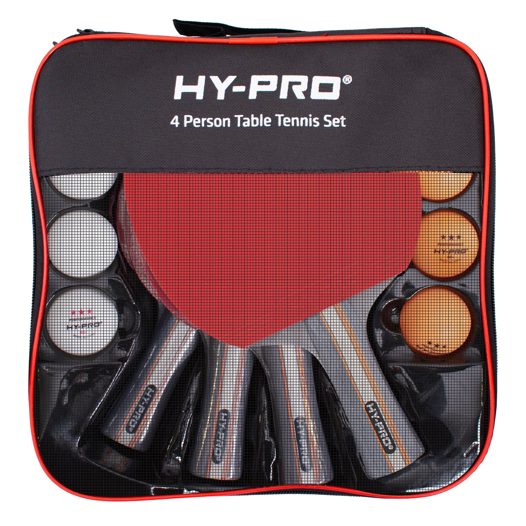 Hy-Pro 4 person Table Tennis Set with Bats – Hy-Pro Sports