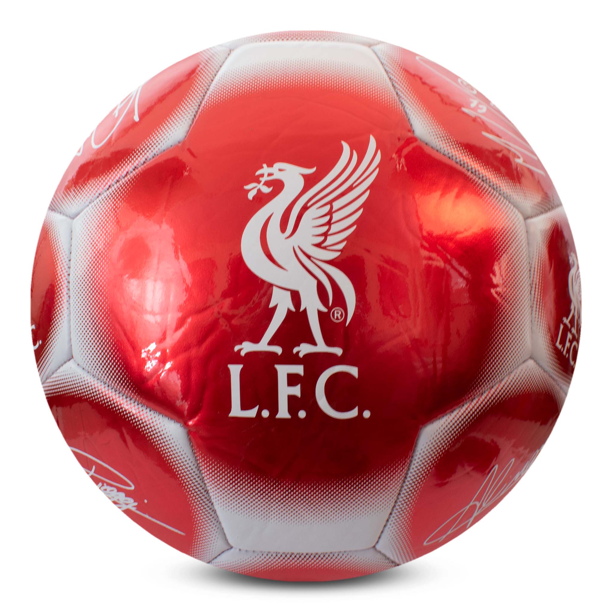 Liverpool Classic Metallic Signature Football – Hy-Pro Sports