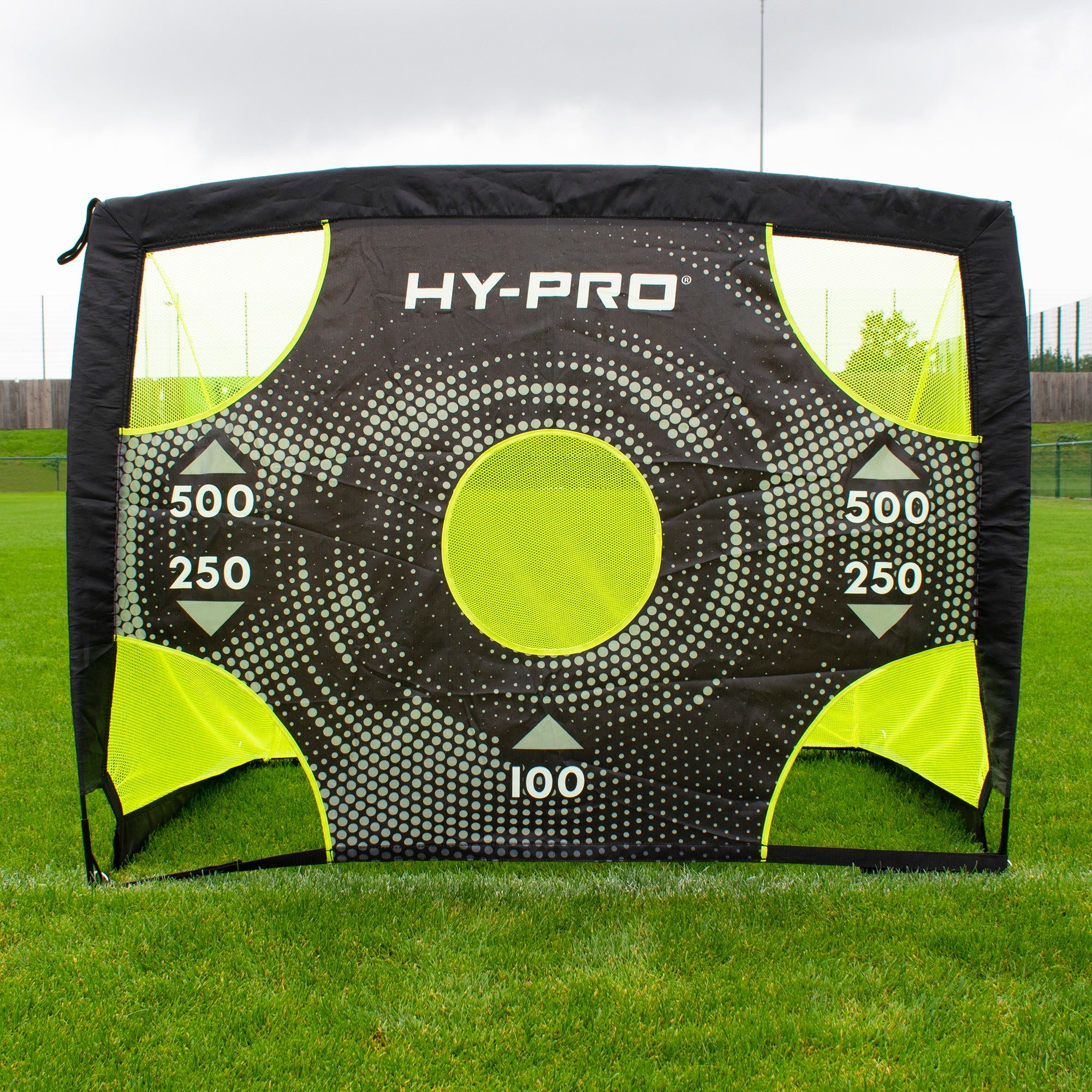 4ft x 3ft 2-in-1 Target Pop Up Football Goal | Hy-Pro Sports