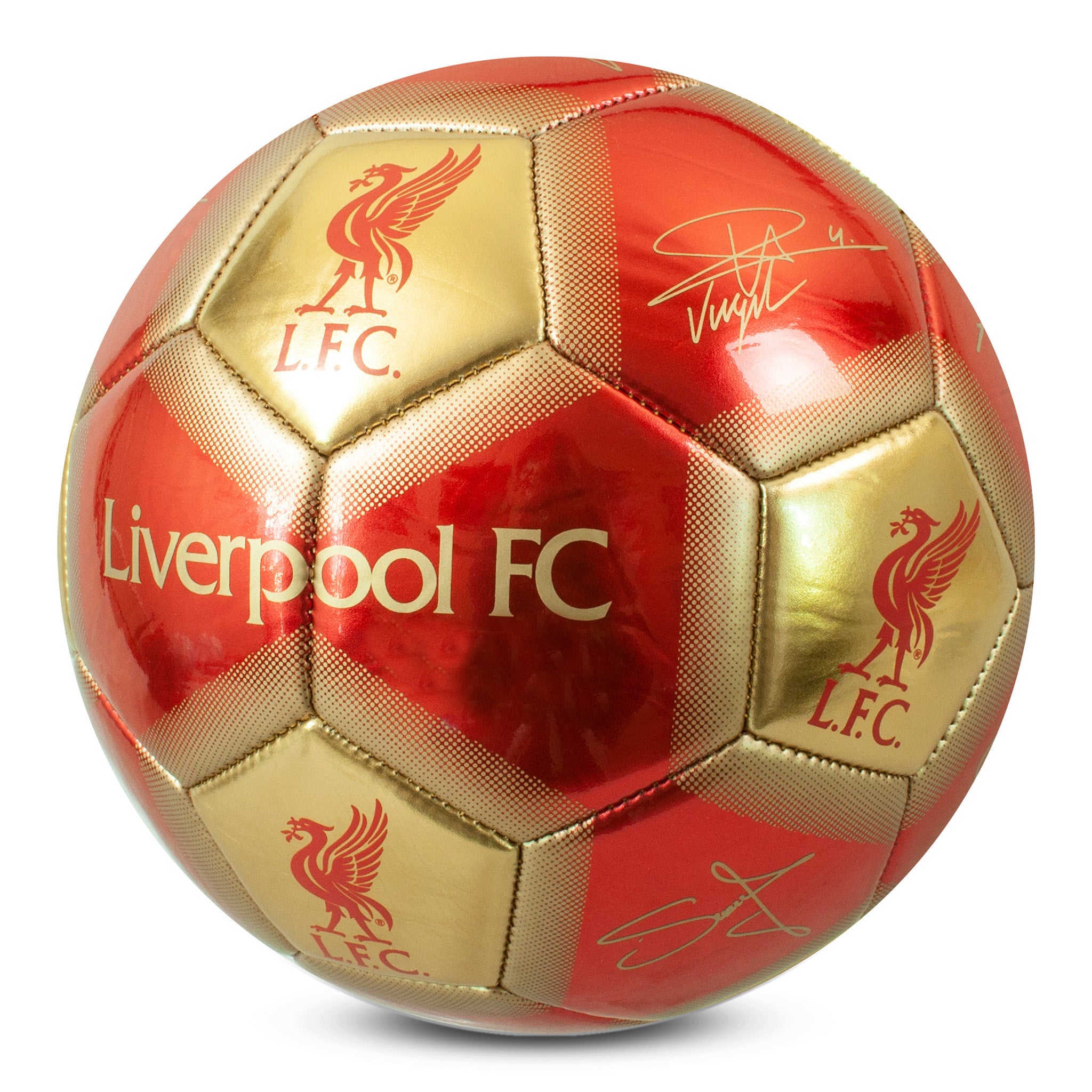 Liverpool Metallic Signature Football – Hy-Pro Sports
